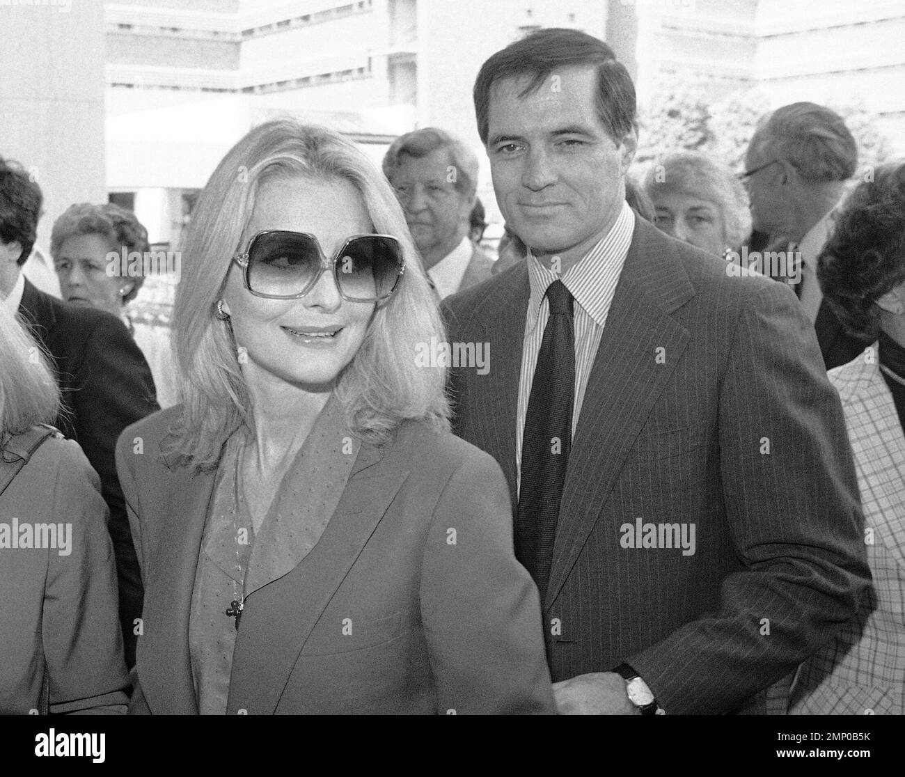 FILE - In this May 3, 1981 file photo, John Gavin and his wife ...