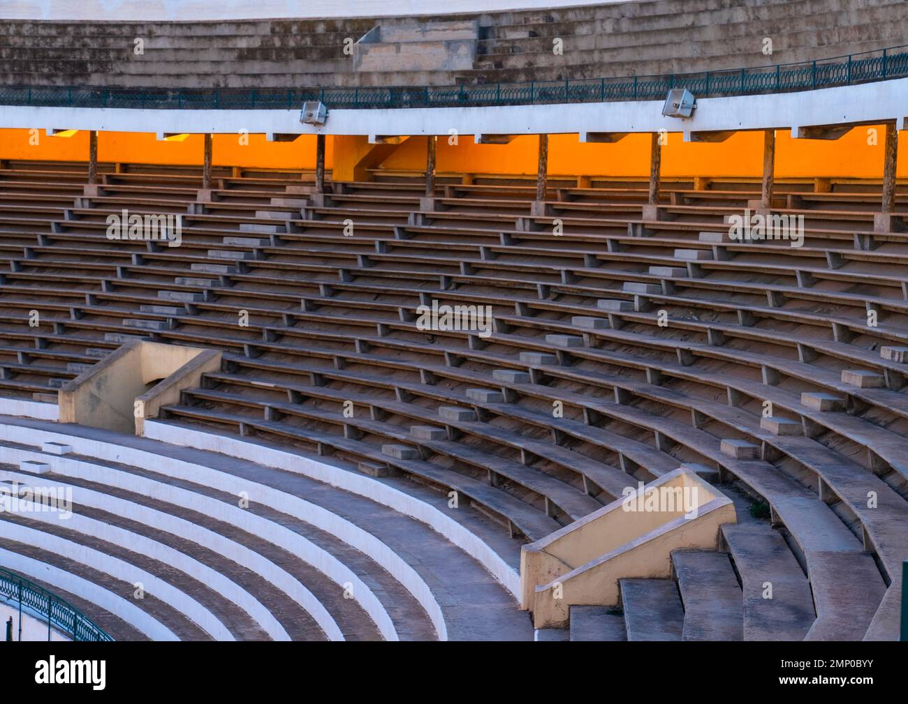 Empty arena rows, North Africa, Oran, Algeria Stock Photo - Alamy