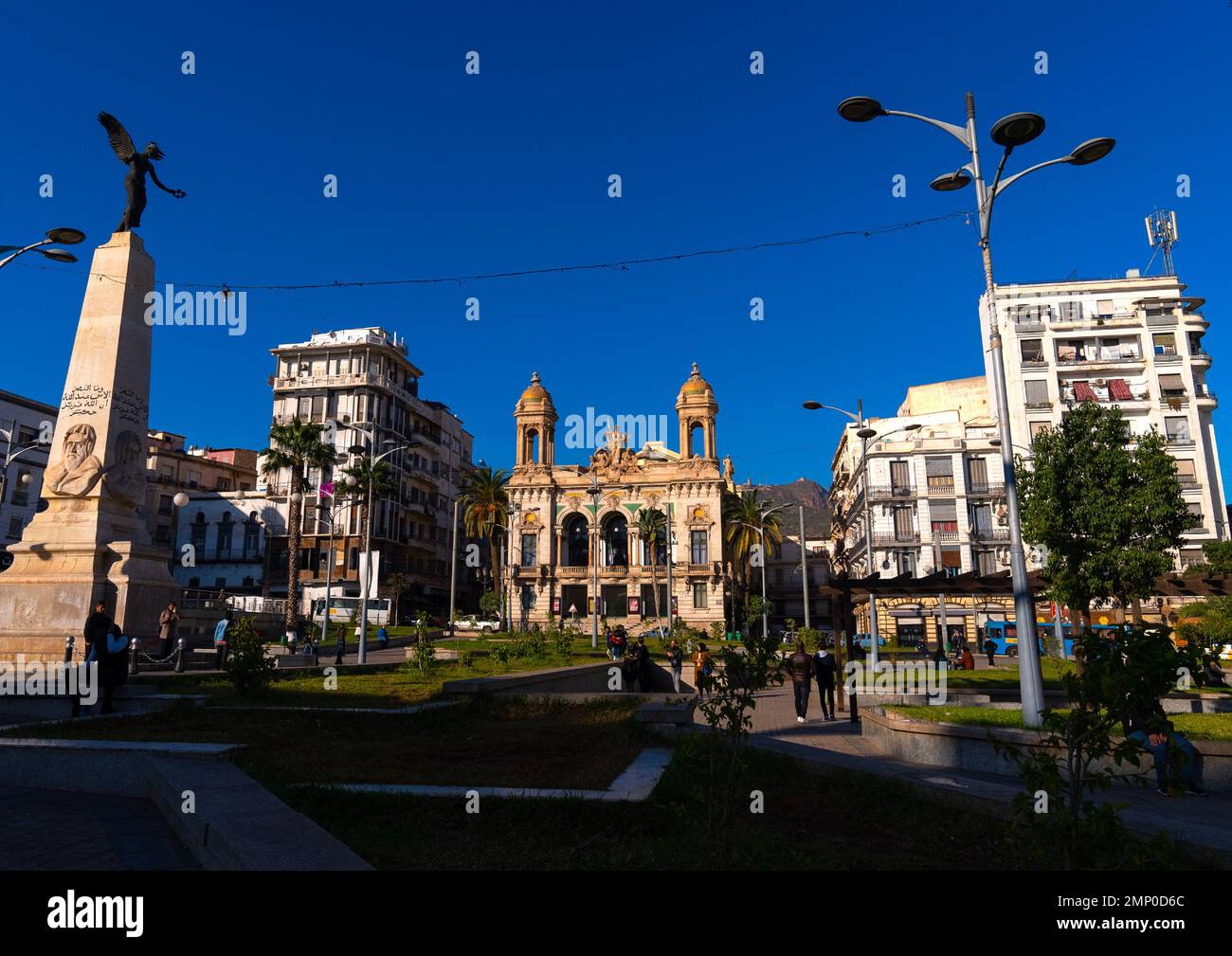 November 1 square, North Africa, Oran, Algeria Stock Photo - Alamy