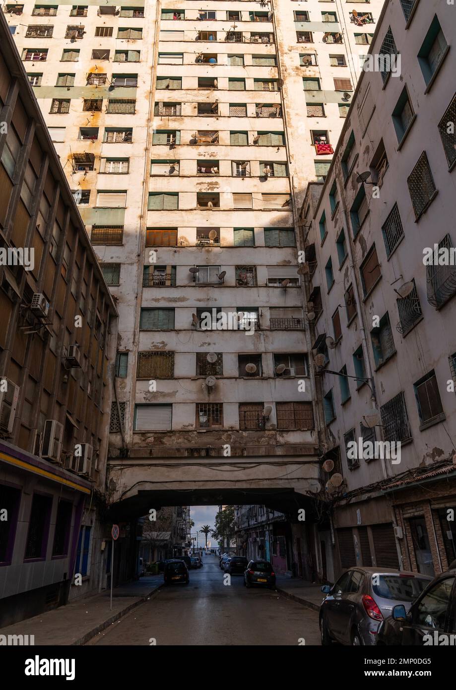 Residential buildings, North Africa, Oran, Algeria Stock Photo - Alamy