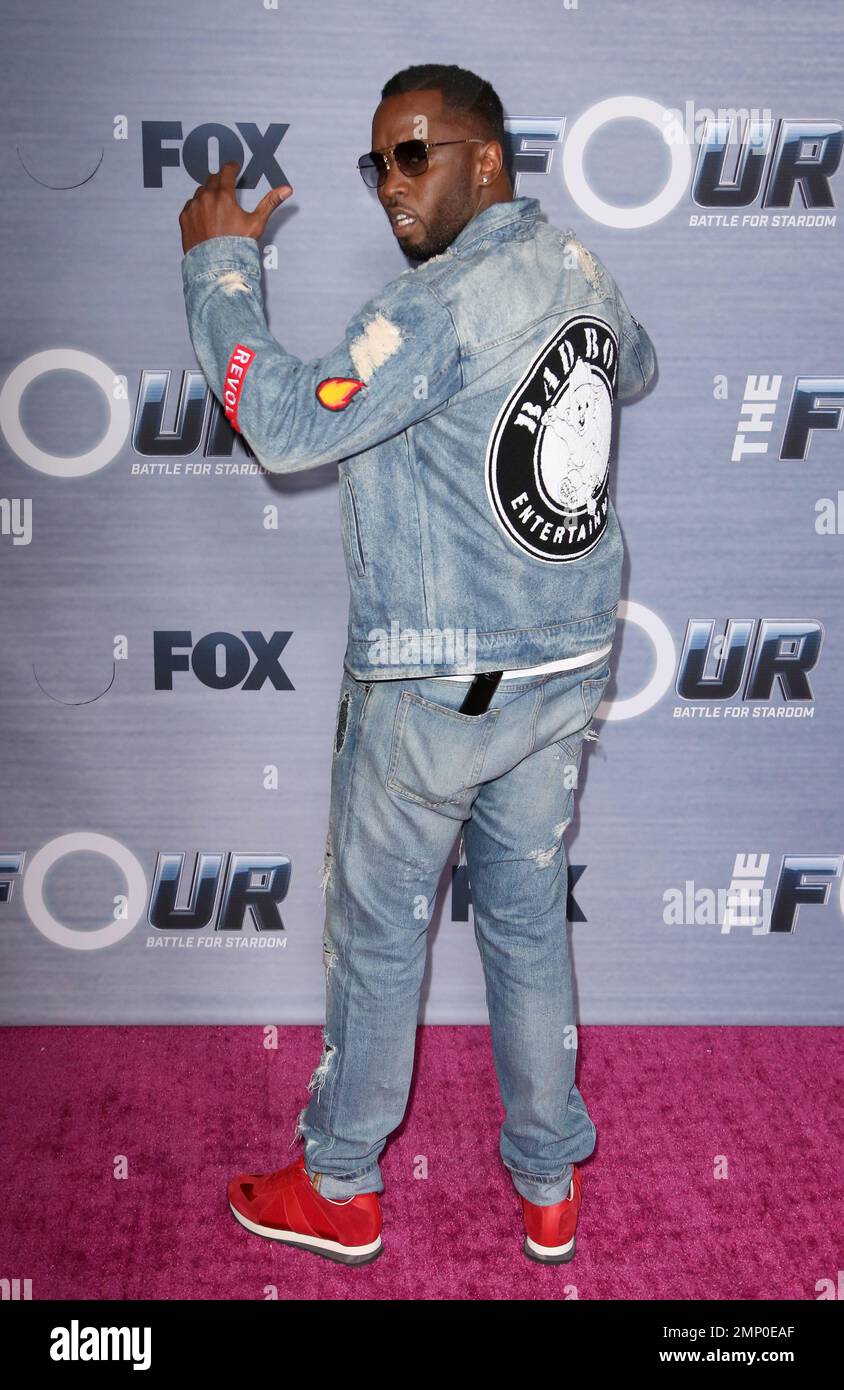 Sean Combs arrives at the Season Finale Viewing Party of "The Four ...