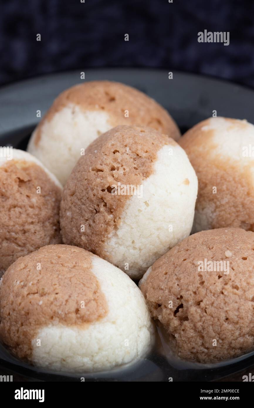 Indian Mithai Chocolate Rasgulla Also Called Choco Gulla, Rasagola ...