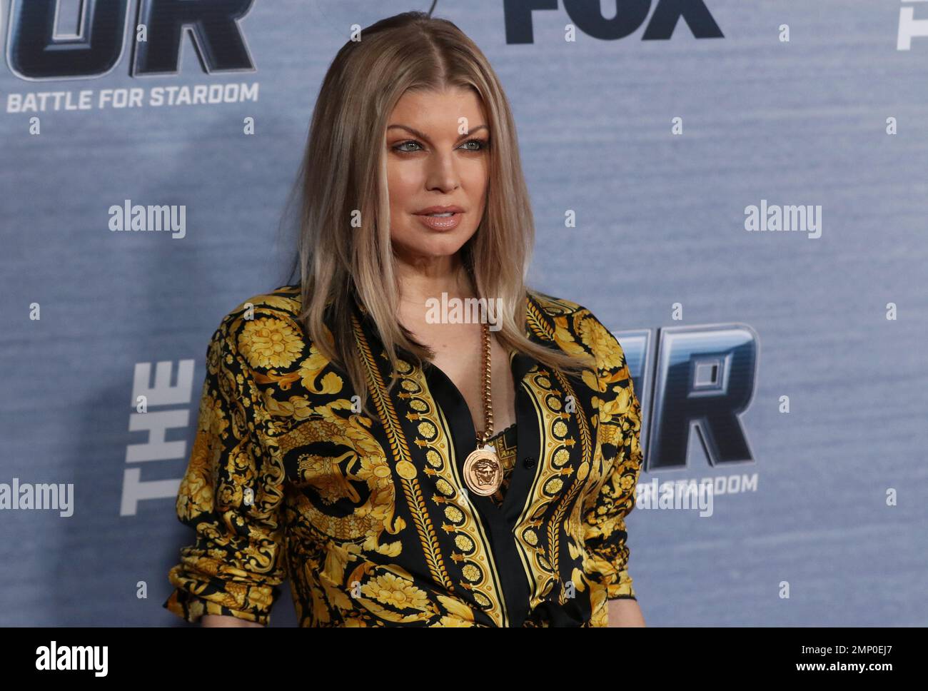 Fergie arrives at the Season Finale Viewing Party of "The Four: Battle ...