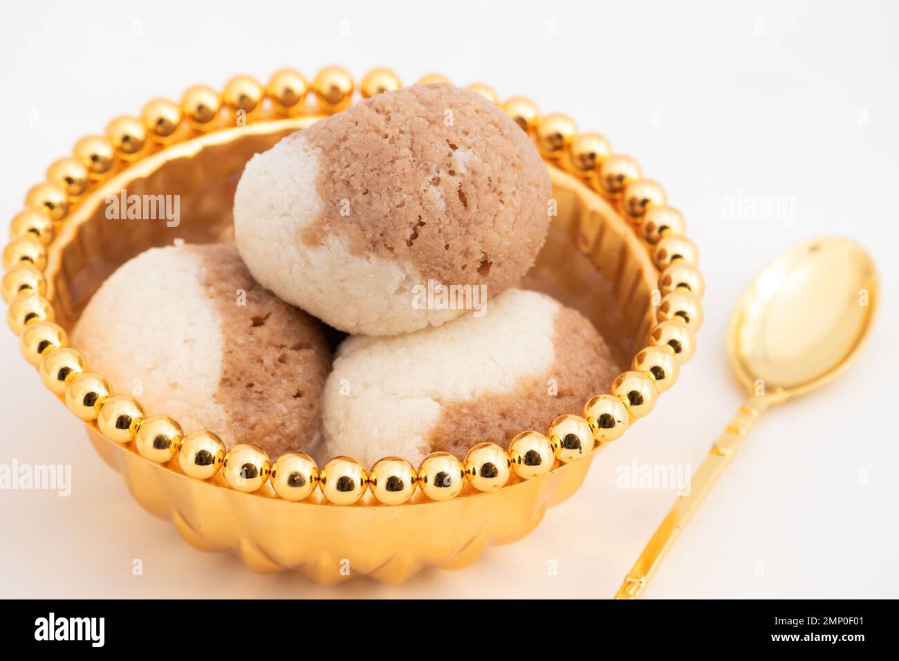 Indian Mithai Chocolate Rasgulla Also Called Choco Gulla, Rasagola ...