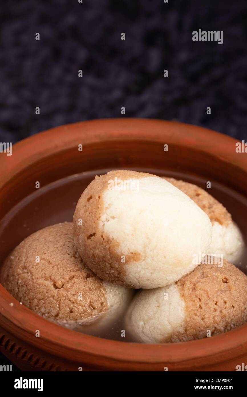 Indian Mithai Chocolate Rasgulla Also Called Choco Gulla, Rasagola ...