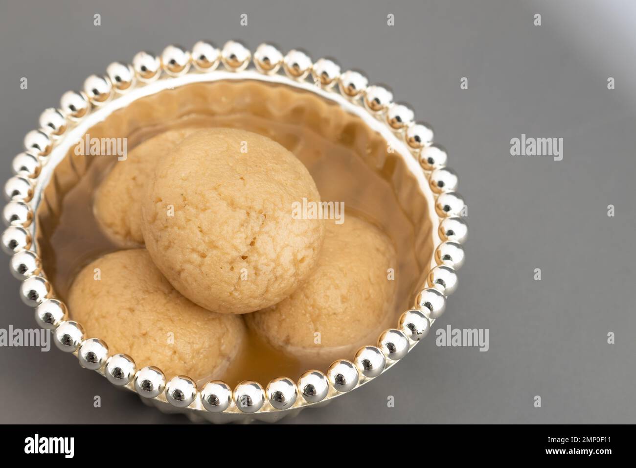 Indian Mithai Gurer Rosogolla Also Called Rasgulla, Rasagola, Rosgola ...