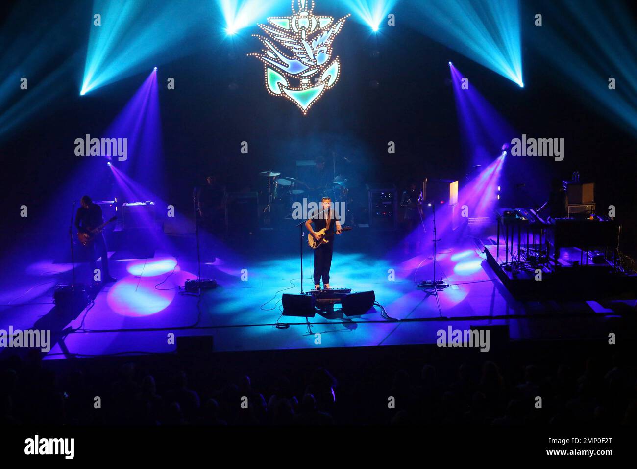 Jason Isbell, Derry deBorja, Jimbo Hart, Chad Gamble, Charles Rose with ...