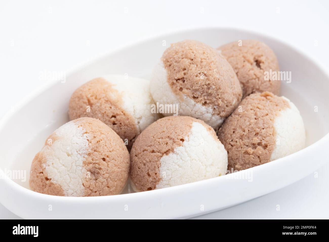 Indian Mithai Chocolate Rasgulla Also Called Choco Gulla, Rasagola ...
