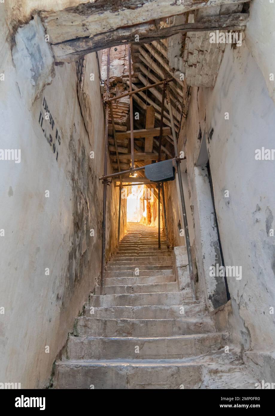 Rehabilitation of the Casbah, North Africa, Algiers, Algeria Stock ...