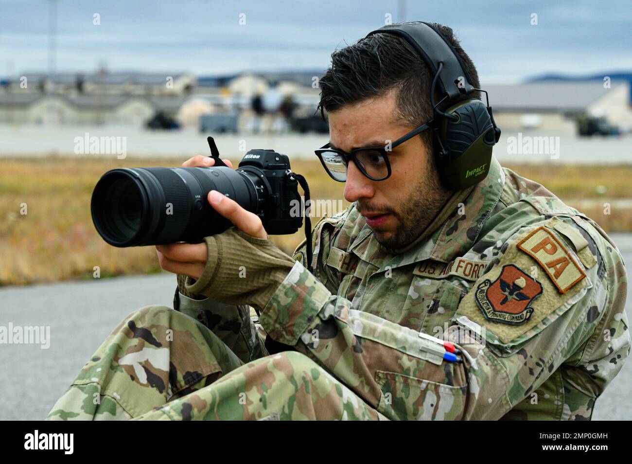 U.S. Air Force Senior Airman David Phaff, a 47th Flying Training Wing ...