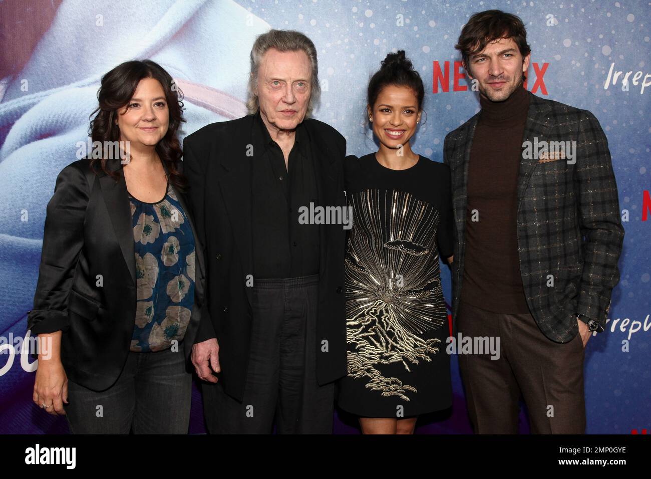 Stephanie Laing, from left, Christopher Walken, Gugu Mbatha-Raw and ...