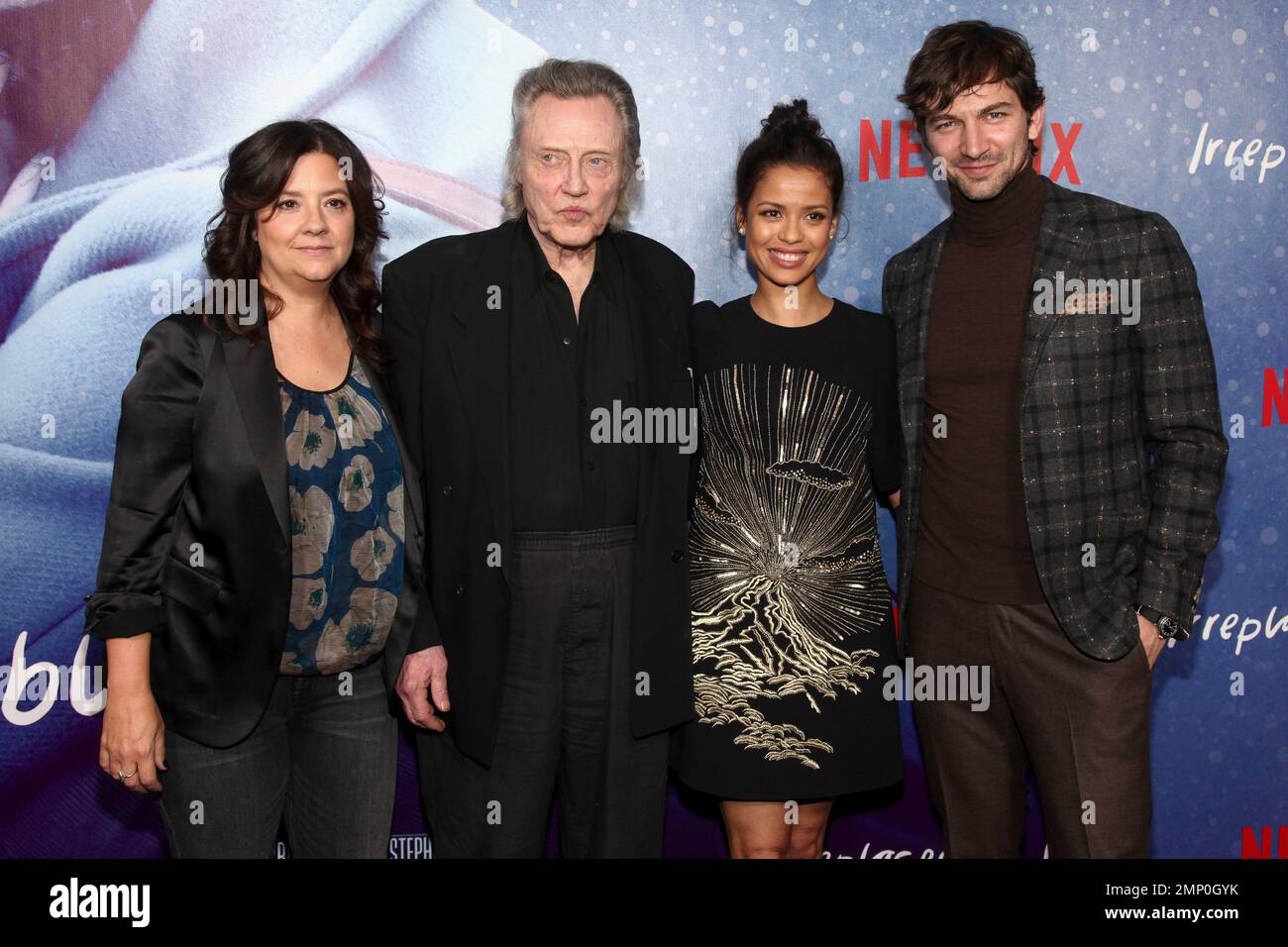Stephanie Laing, from left, Christopher Walken, Gugu Mbatha-Raw and ...