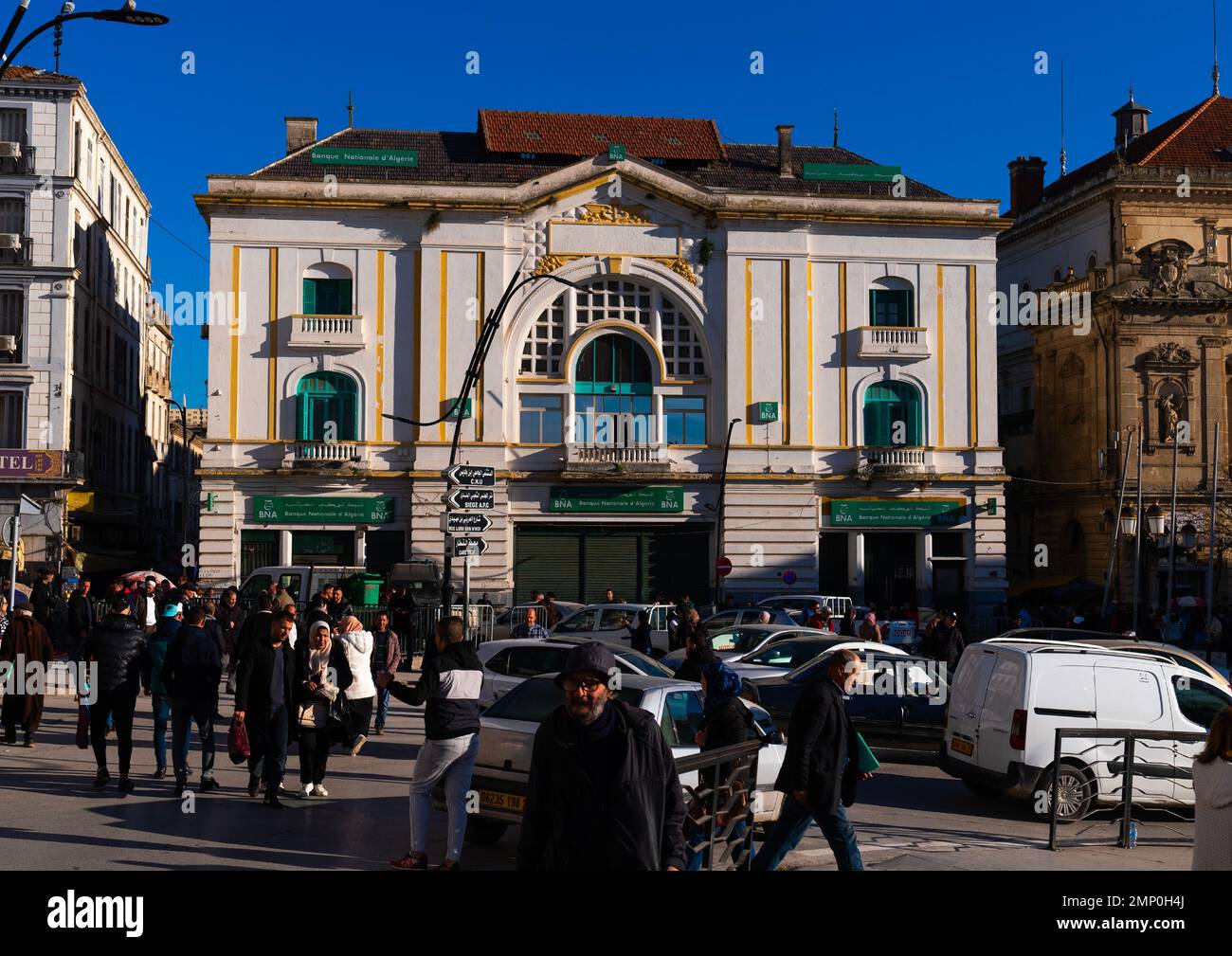 BNA bank building, North Africa, Constantine, Algeria Stock Photo - Alamy