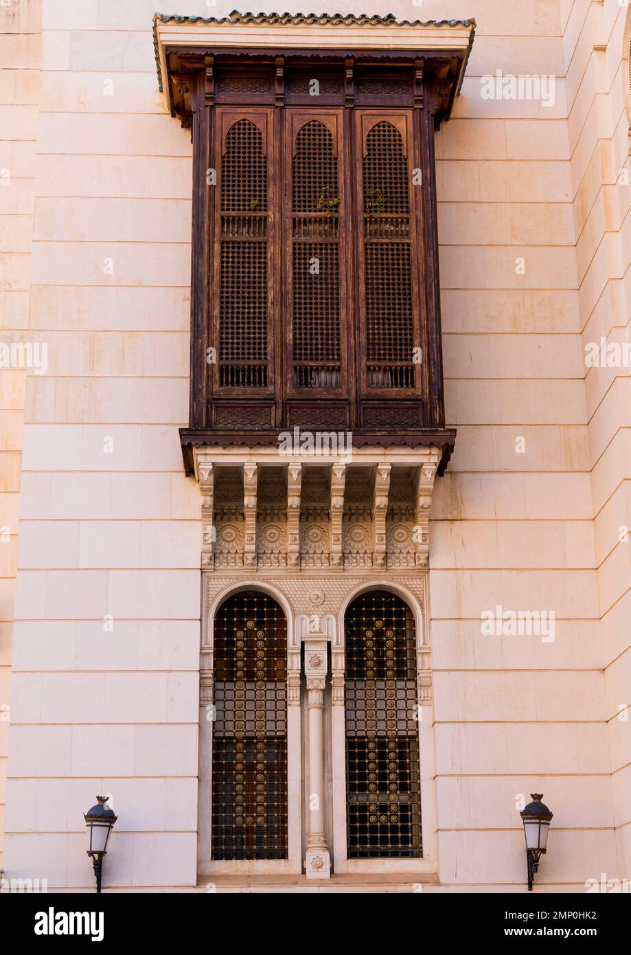 Mashrabiya in Emir Abdelkader Mosque, North Africa, Constantine ...