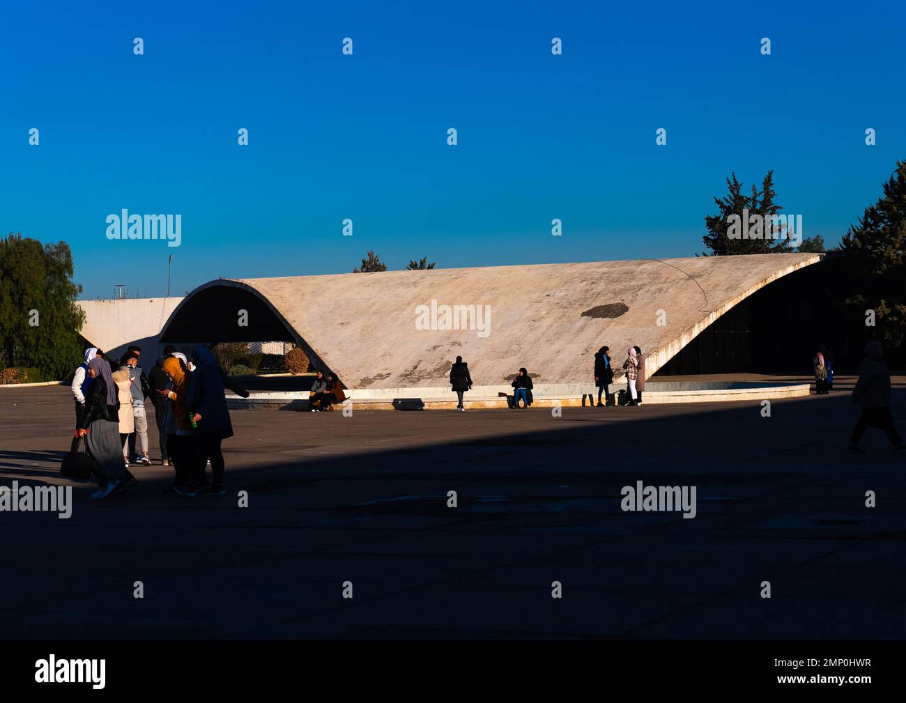 University of Mentouri designed by Oscar Niemeyer, North Africa ...