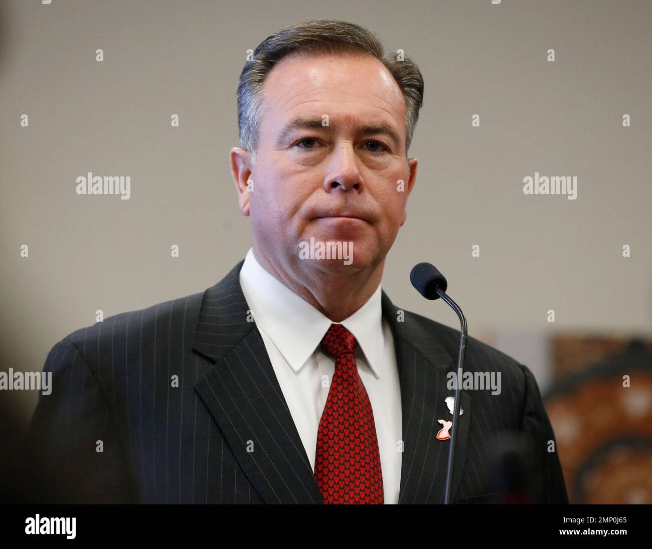 Oklahoma state Rep. Todd Russ, R-Cordell, talks about a teacher pay ...