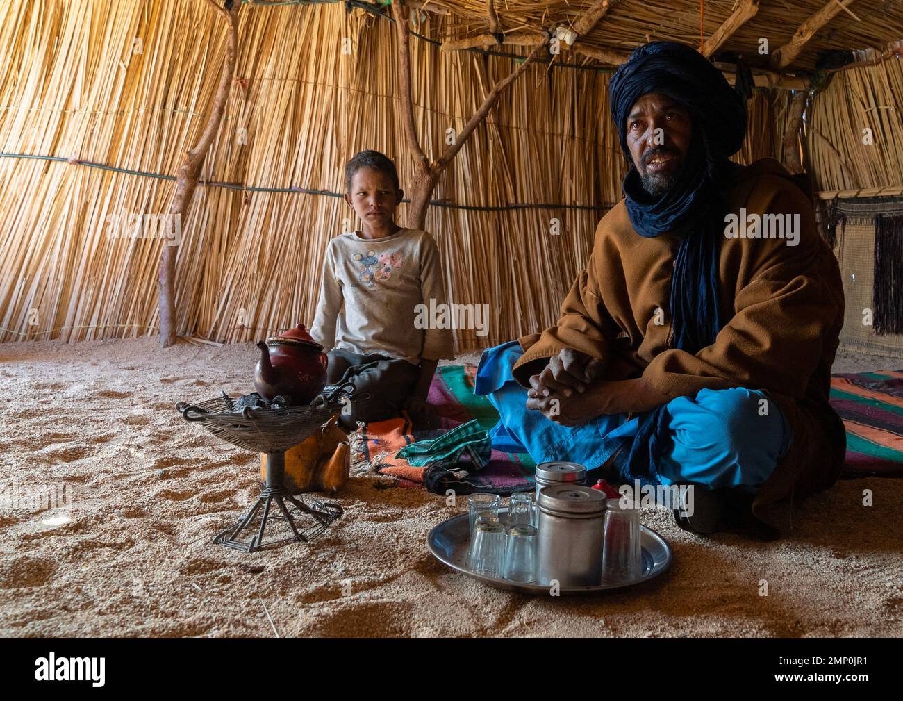 Touareg tea hi-res stock photography and images - Alamy