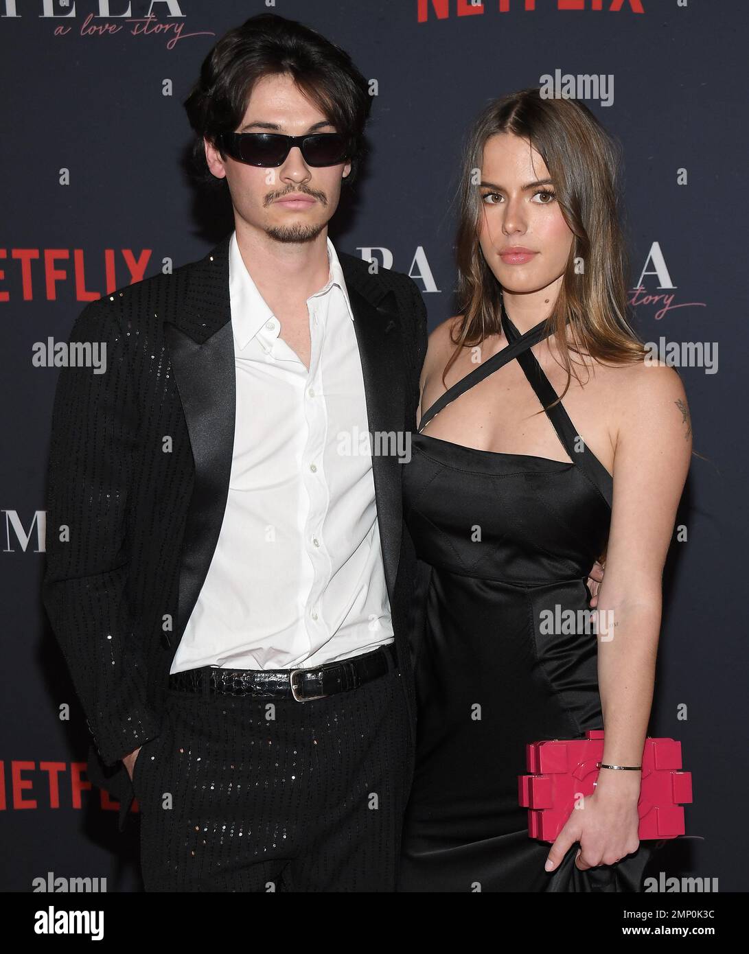 Los Angeles, USA. 30th Jan, 2023. (L-R) Dylan Jagger Lee and Paula Bruss at the Netflix ...