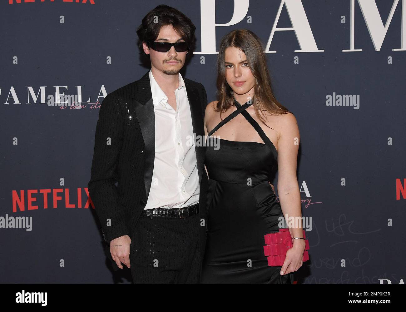 Los Angeles, USA. 30th Jan, 2023. (L-R) Dylan Jagger Lee and Paula ...