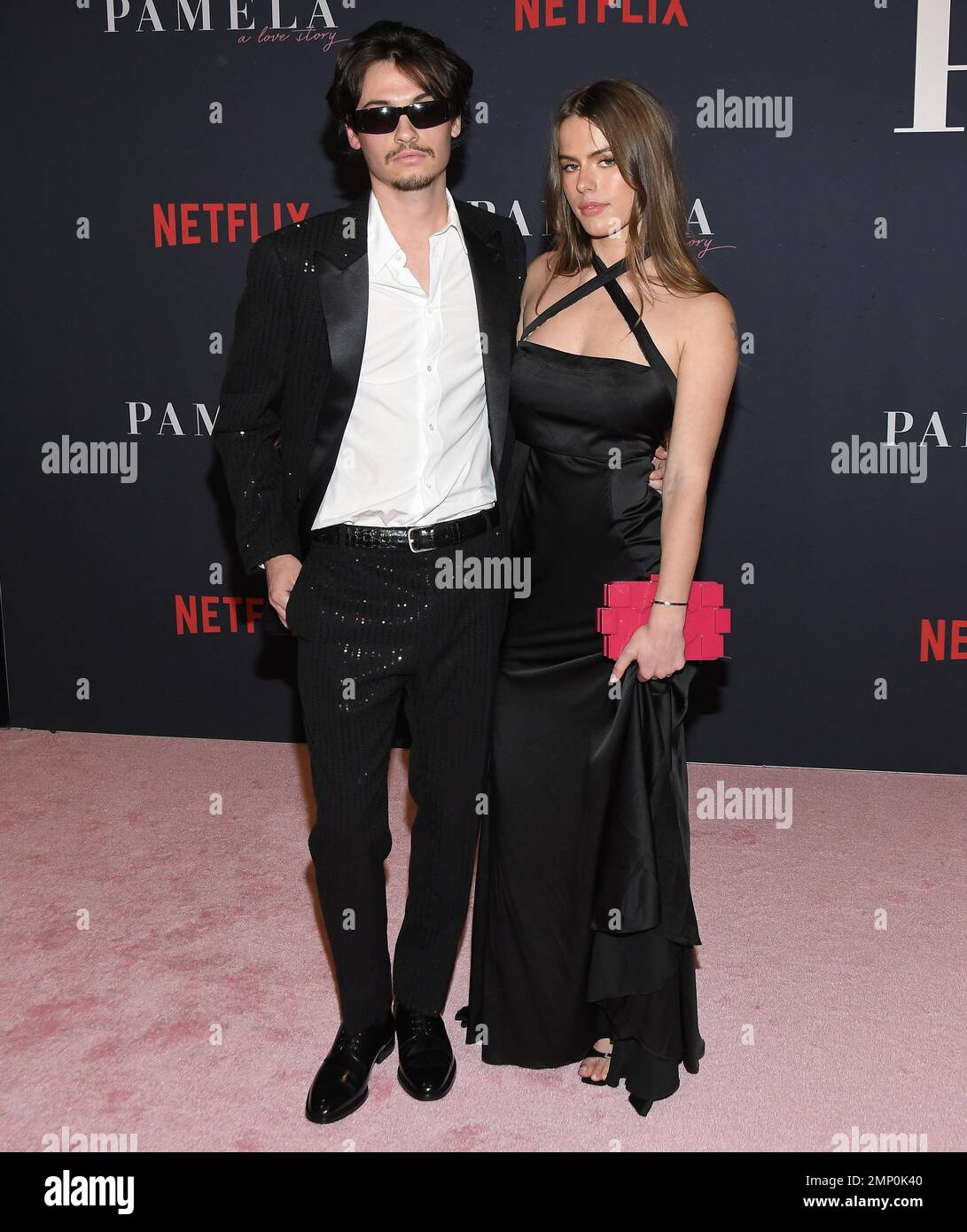 Los Angeles, USA. 30th Jan, 2023. (L-R) Dylan Jagger Lee and Paula ...