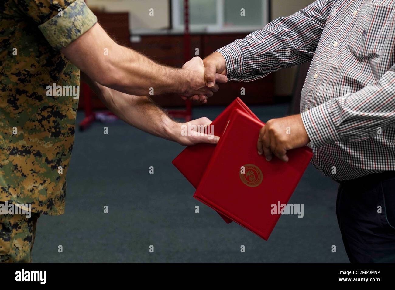 Stuart H. Talkofsky, retiring 1st Marine Corps District marketing ...