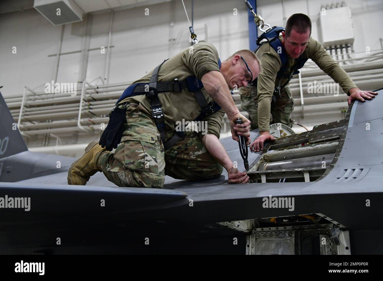 Aircraft Armament Systems specialists assigned to the 148th Fighter ...