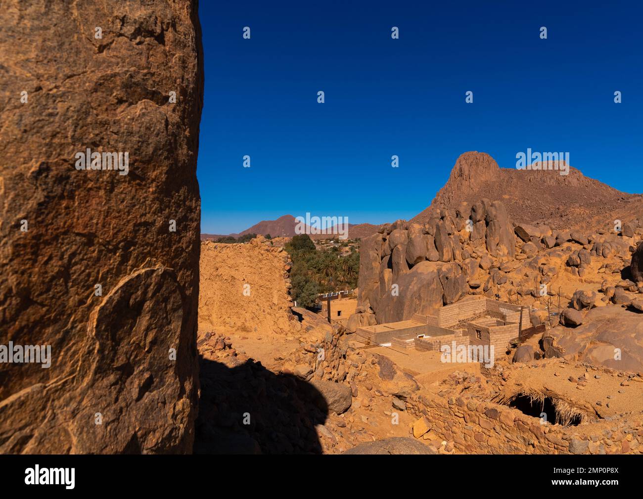 Ksar Zelouaz old town, North Africa, Djanet, Algeria Stock Photo - Alamy