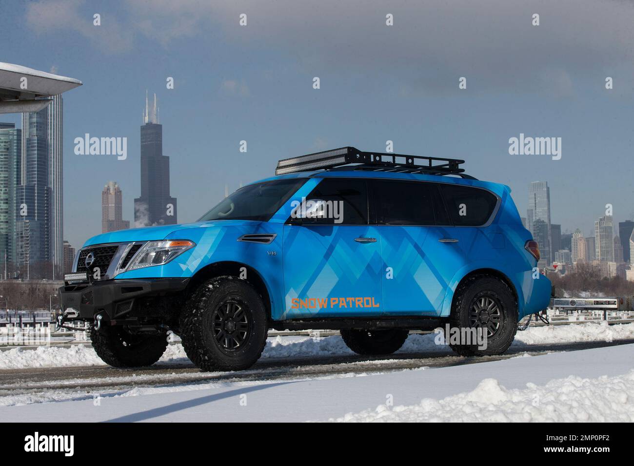 IMAGE DISTRIBUTED FOR NISSAN NORTH AMERICA - The Nissan Armada Snow ...