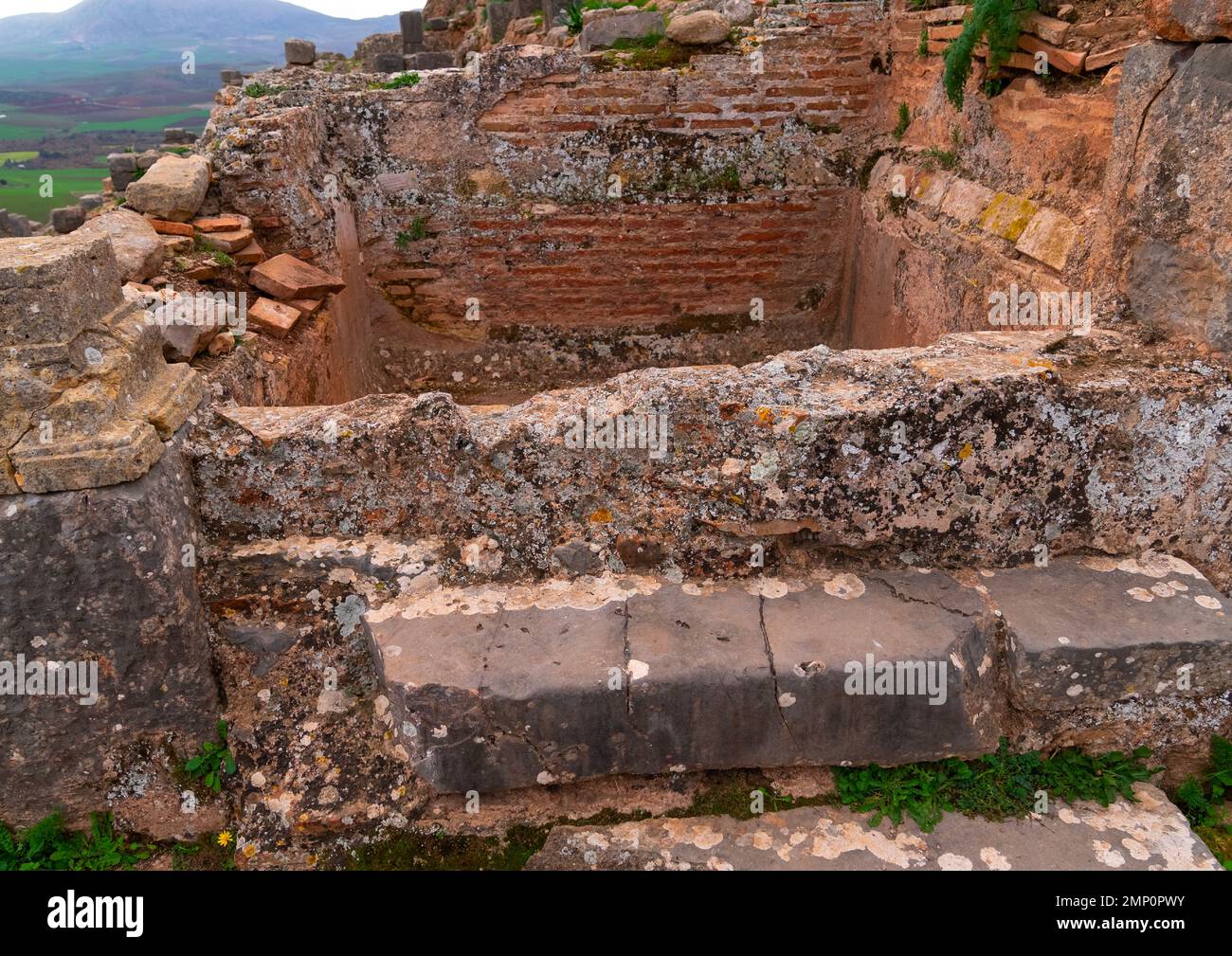 Tiddis Roman Ruins, North Africa, Bni Hamden, Algeria Stock Photo - Alamy