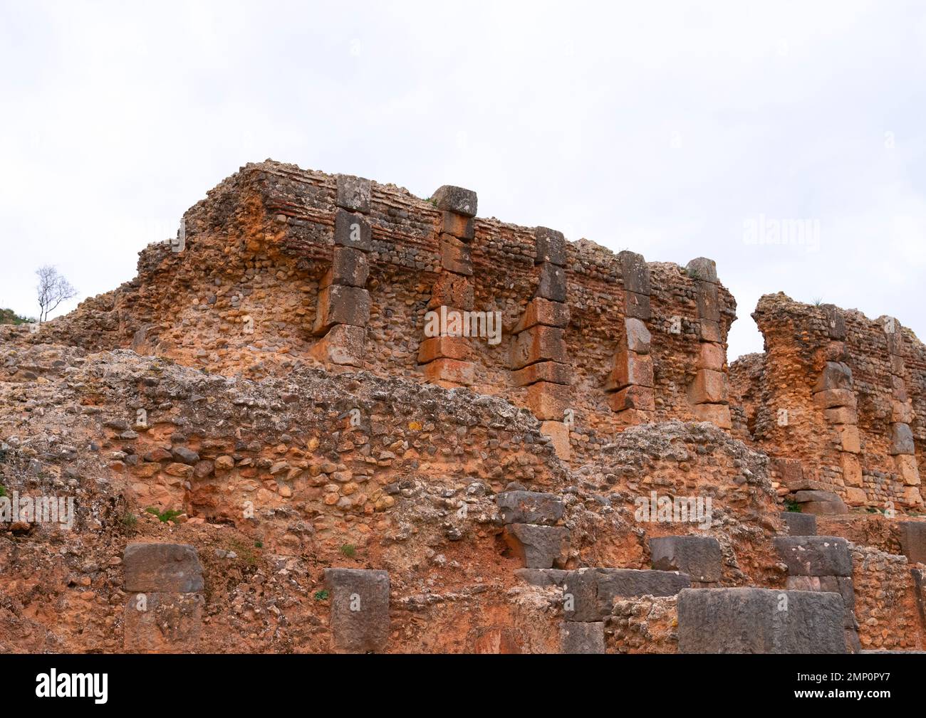 Tiddis Roman Ruins, North Africa, Bni Hamden, Algeria Stock Photo - Alamy