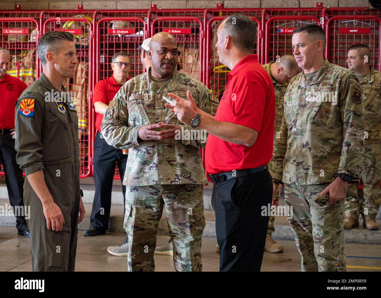 U.S. Air Force Col. Keagan McLeese, 56th Fighter Wing vice wing ...