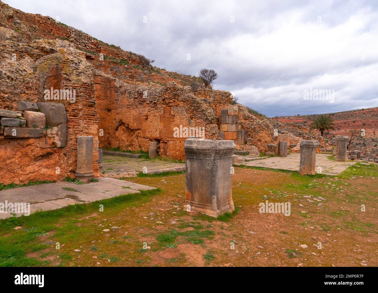Tiddis Roman Ruins, North Africa, Bni Hamden, Algeria Stock Photo - Alamy