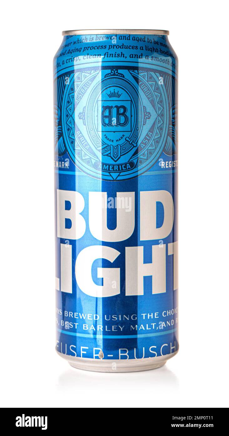 Bud light can hi-res stock photography and images - Alamy