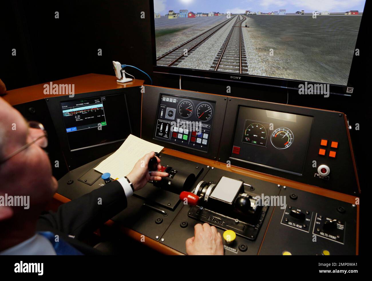 FILE - In a Feb. 20, 2014 file photo, Metrolink Director of Operations ...