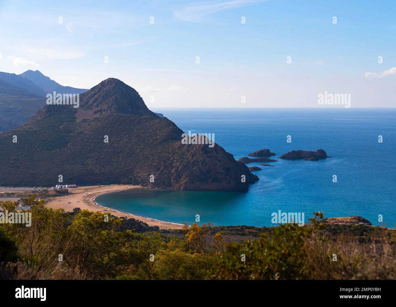 Madagh beach, North Africa, Oran, Algeria Stock Photo - Alamy