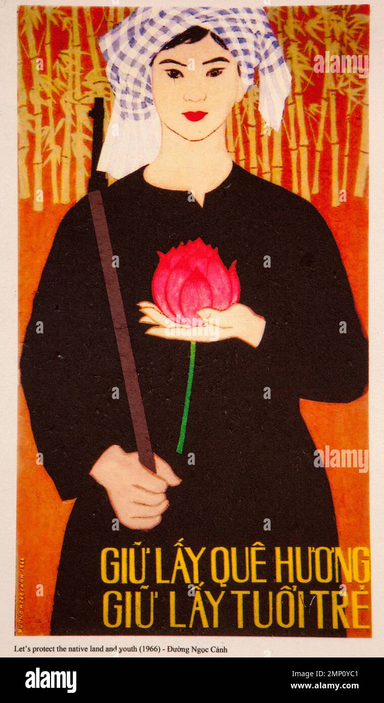 Vietnam war propaganda poster hi-res stock photography and images - Alamy