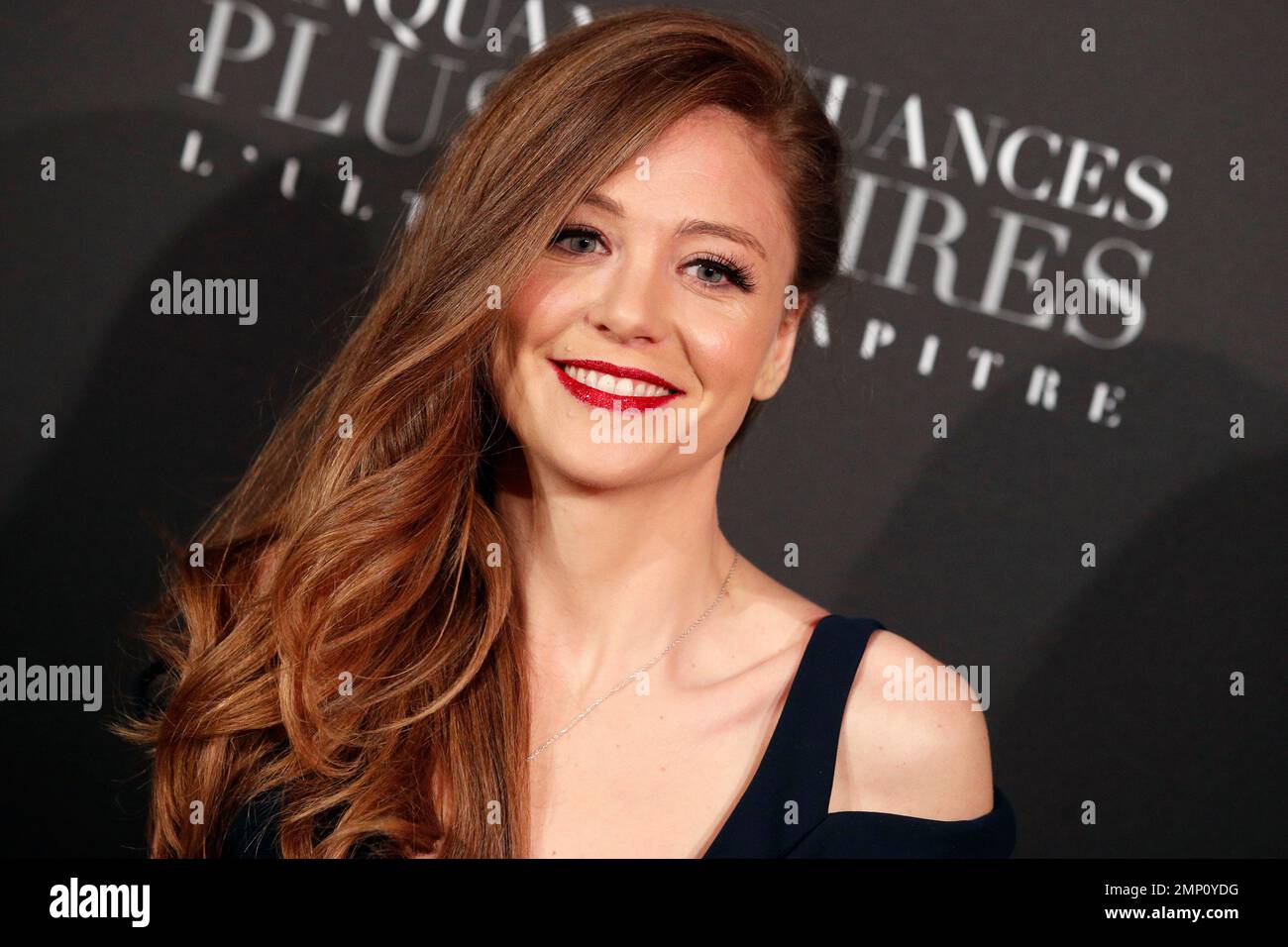 Cyrielle Joelle poses during a photocall for the world premiere of ...