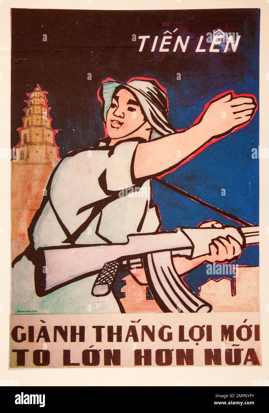 Vietnam war propaganda poster hi-res stock photography and images - Alamy