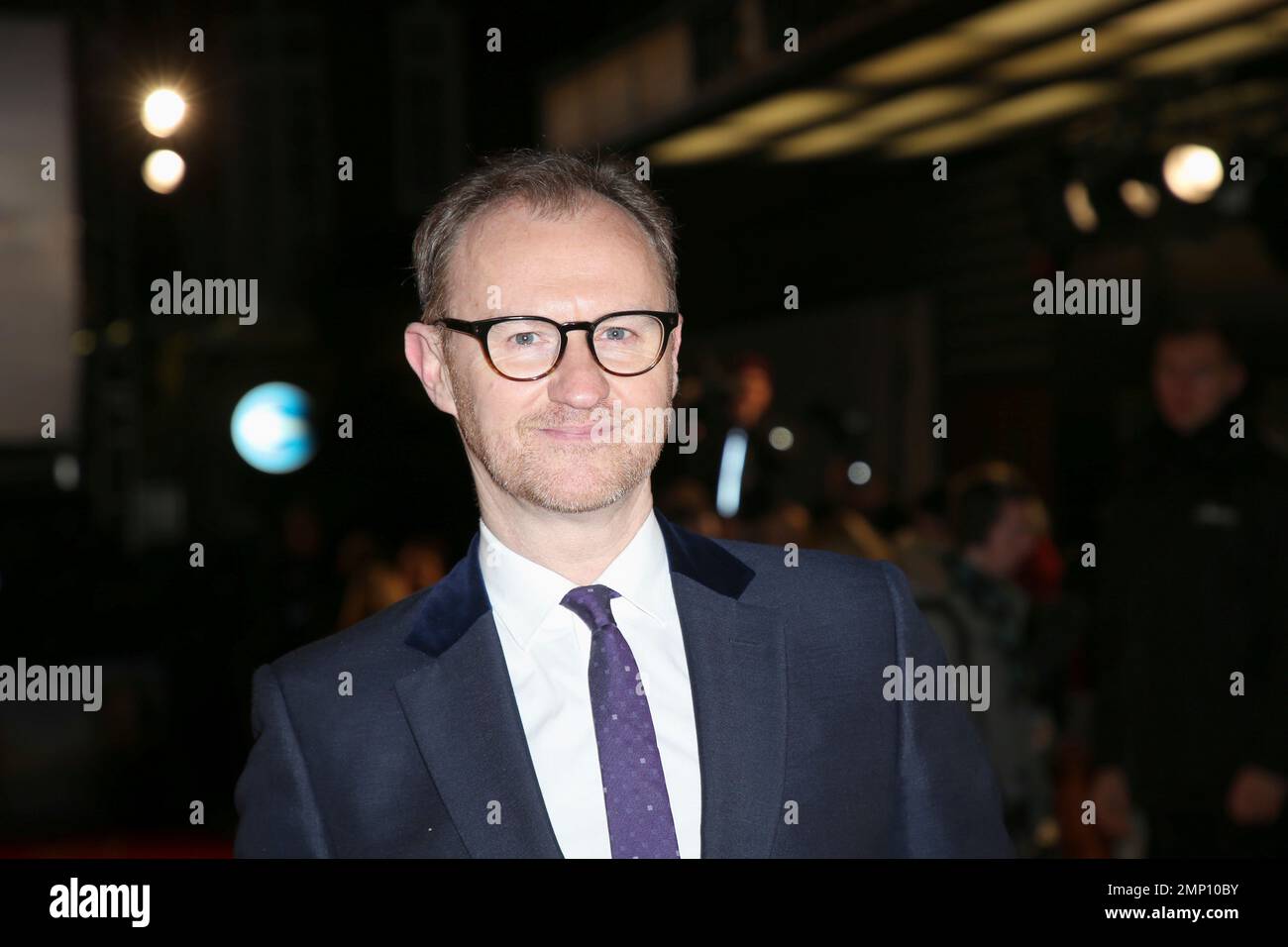 Actor Mark Gatiss poses for photographers upon arrival at the World ...