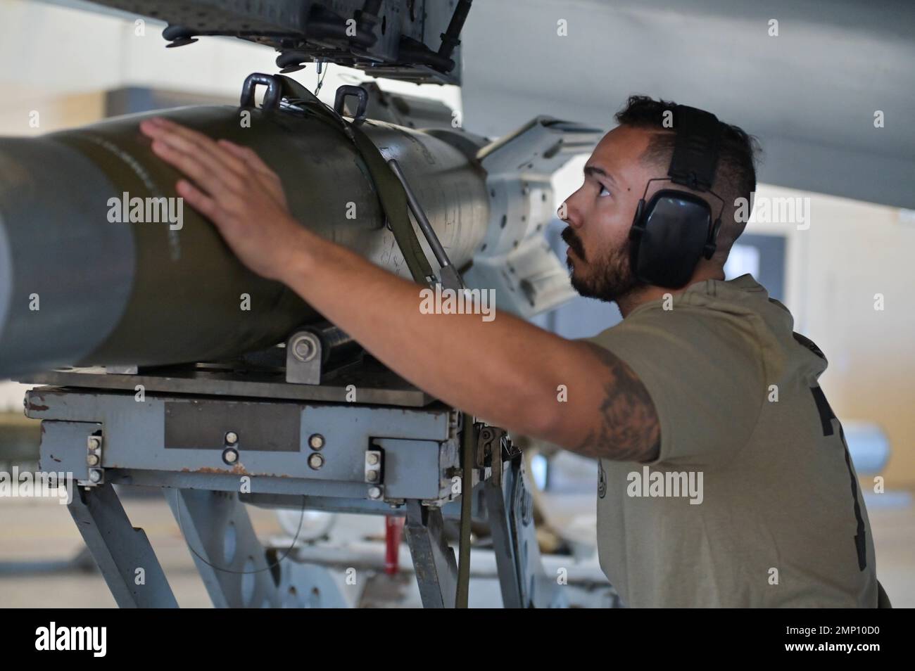U.S. Air Force Staff Sgt. Carlos Reyes, 75th Fighter Generation ...