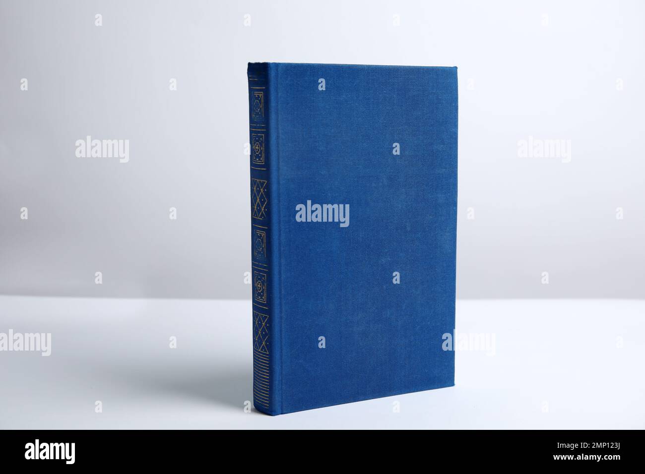 Hardcover book on white background. Space for design Stock Photo - Alamy