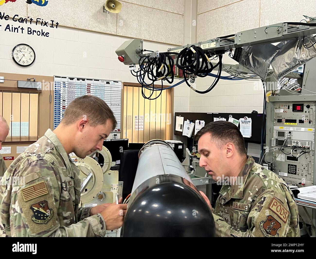 Avionics Electronic Warfare Systems (POD) specialists assigned to the ...