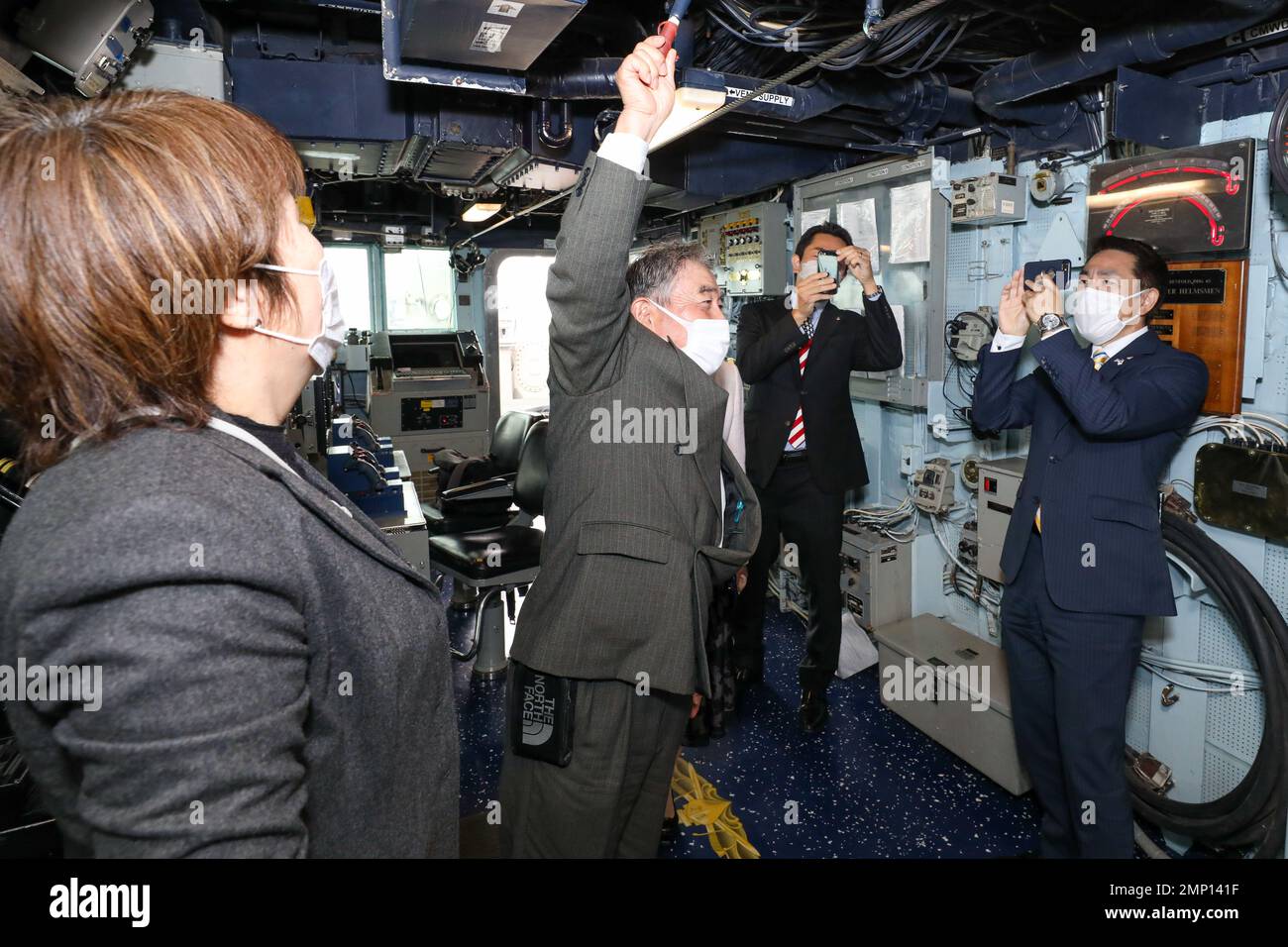 HAKODATE, Japan (Oct. 7, 2022) Members of the Hakodate America-Japan ...