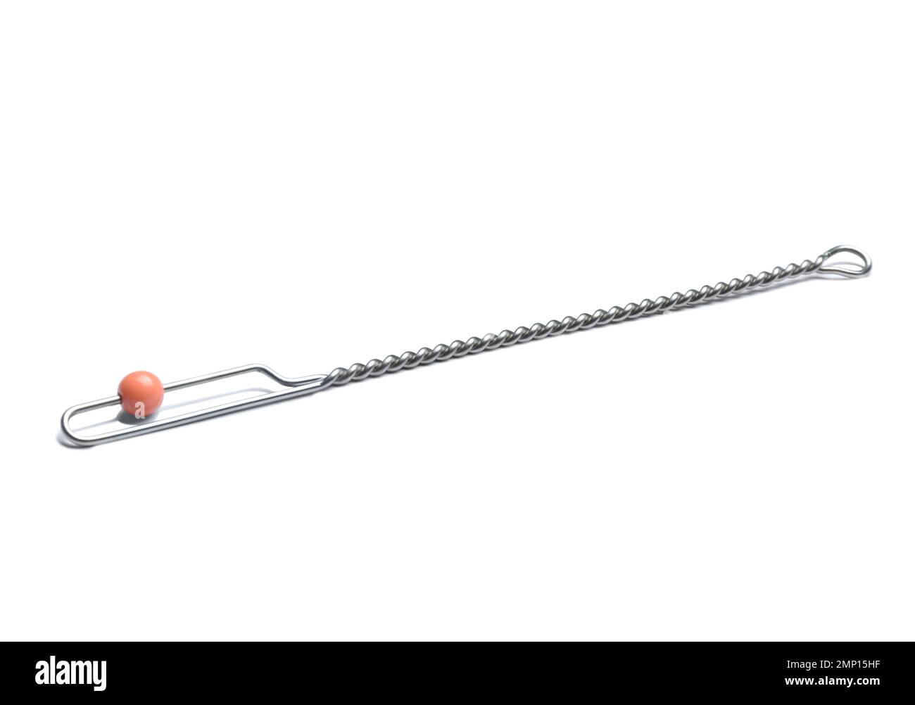 Logopedic probe for speech therapy isolated on white Stock Photo - Alamy