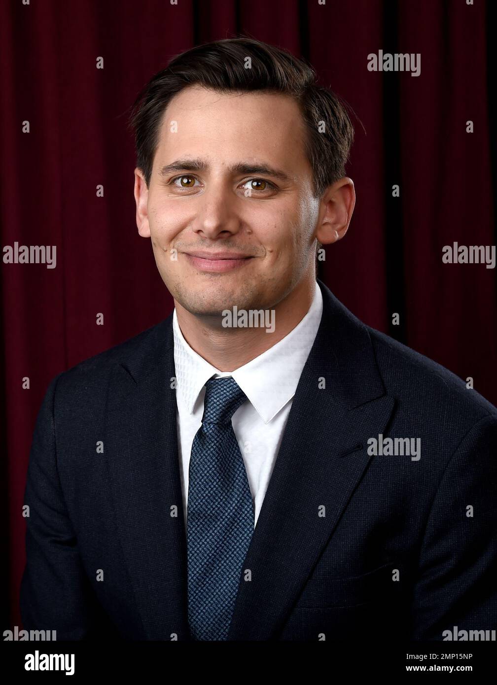 Benj Pasek poses for a portrait at the 90th Academy Awards Nominees ...