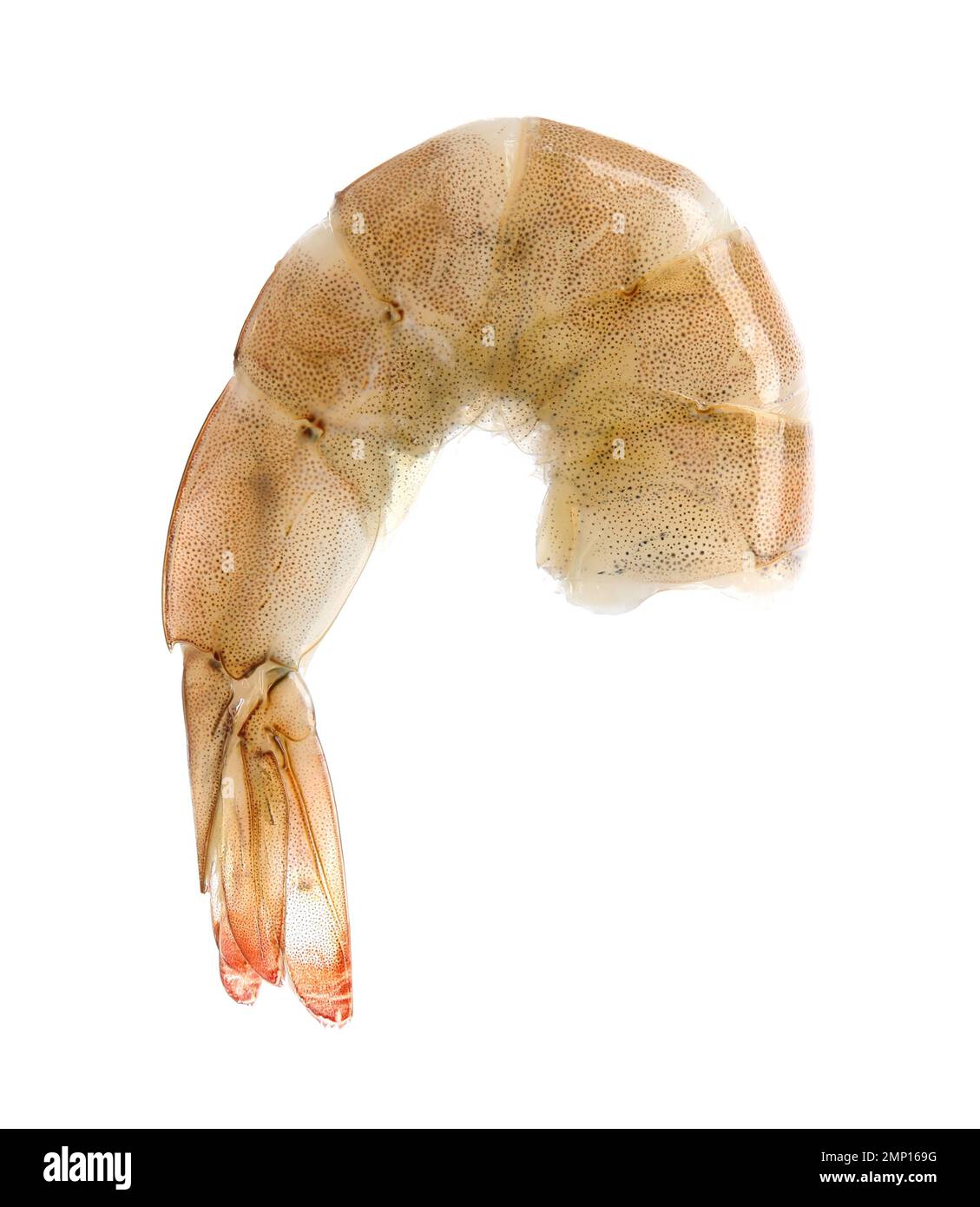 Fresh raw shrimp isolated on white. Healthy seafood Stock Photo - Alamy