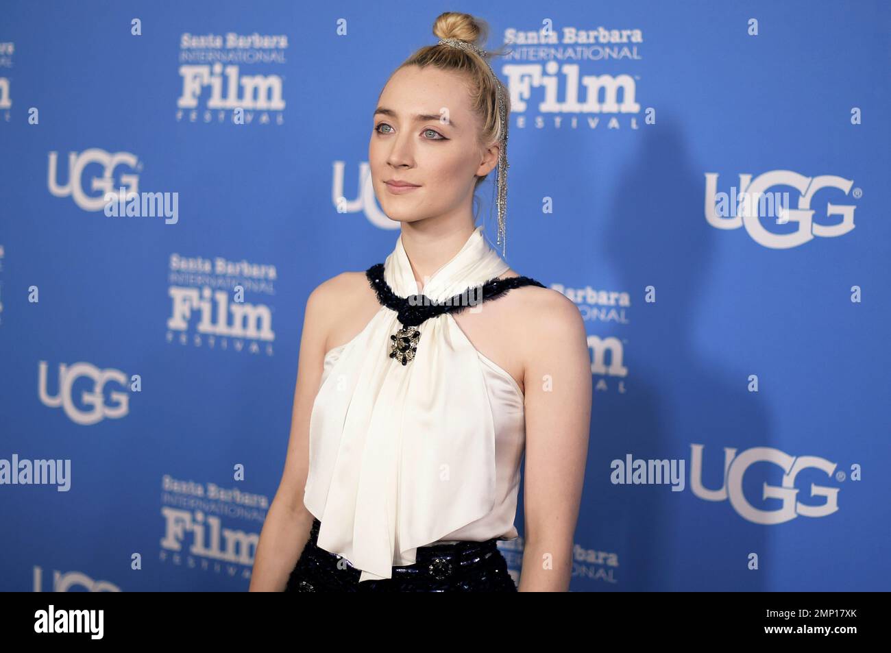 Saoirse Ronan attends the 2018 Santa Barbara International Film ... Saoirse Ronan attends the 2018 Santa Barbara International Film ...