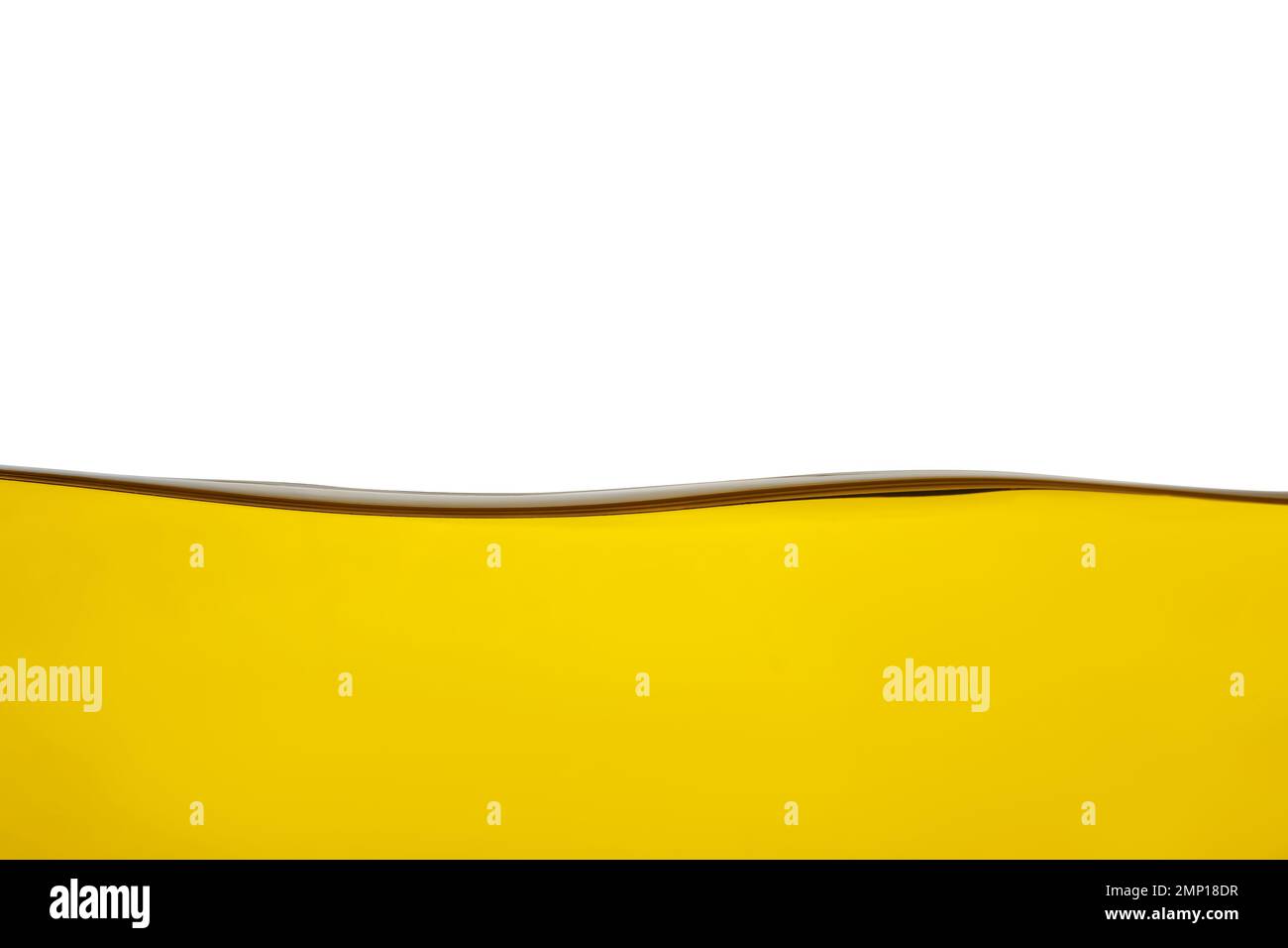 Cooking oil flow isolated on white. Color liquid Stock Photo - Alamy