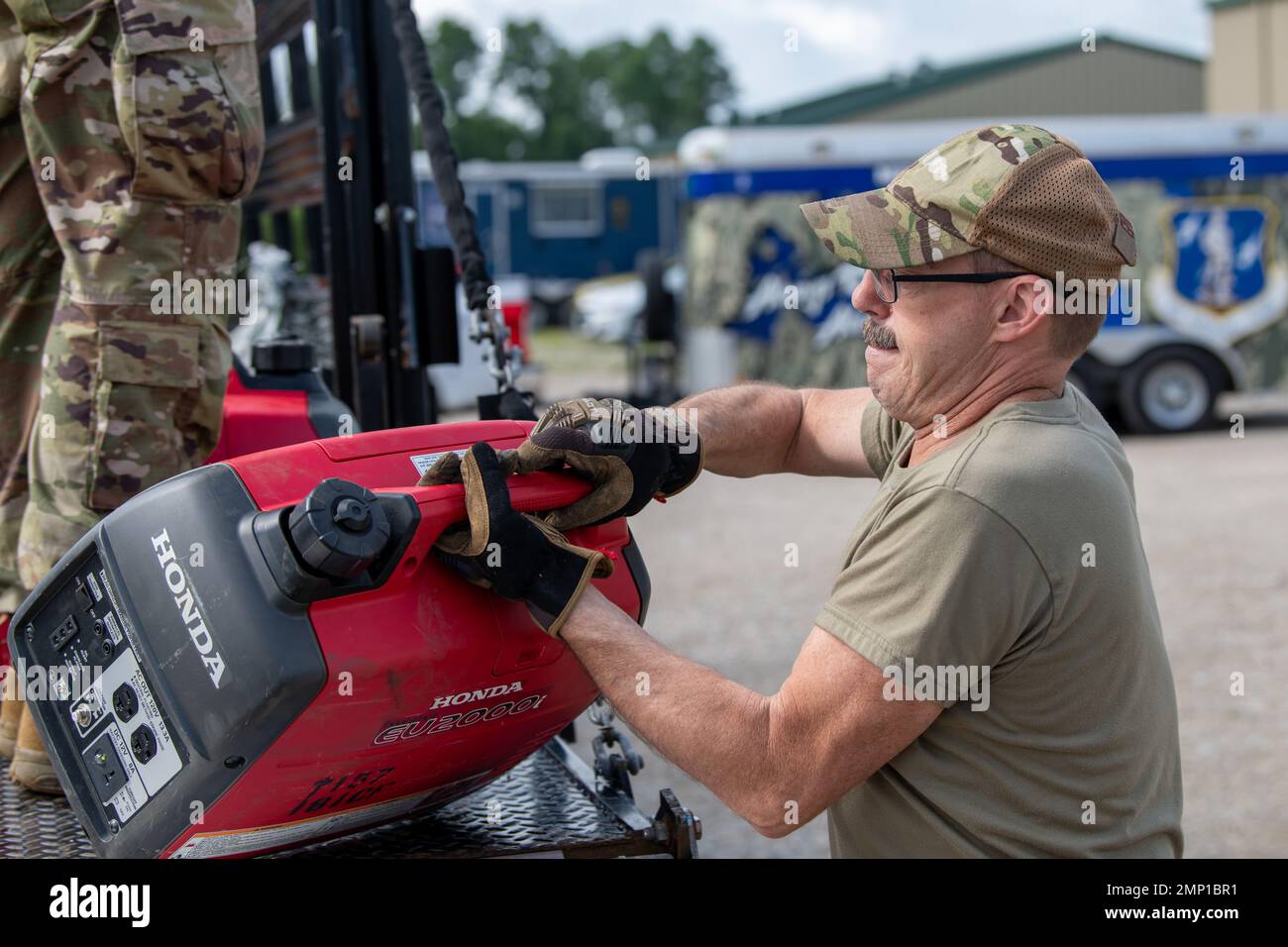 Air Force Tech. Sgt. Alan Griffith, a cyber systems specialist with the ...