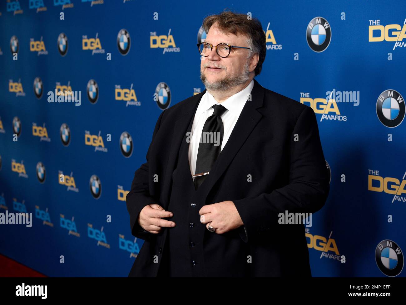 Guillermo del Toro arrives at the 70th annual Directors Guild of ...